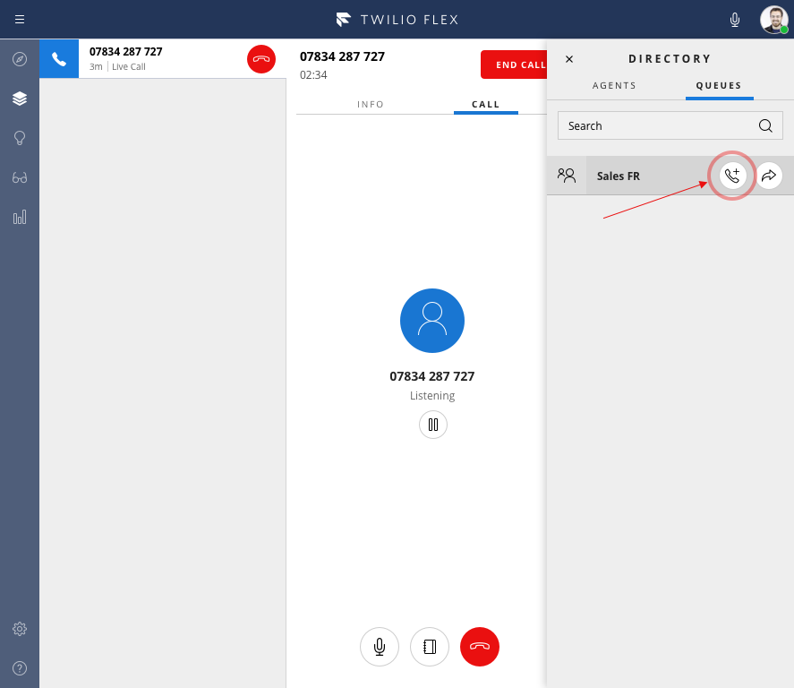 Warm Transfer - End User Guide | Twilio