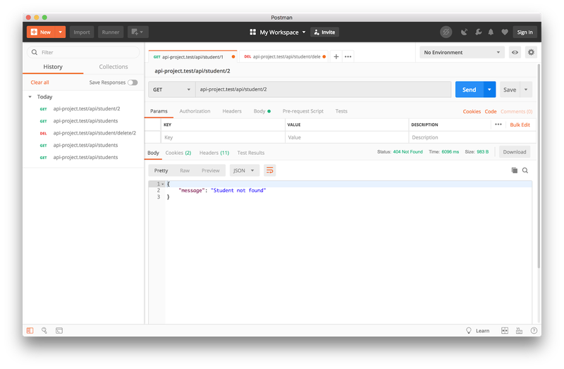 Criar e consumir uma API RESTful no PHP Laravel