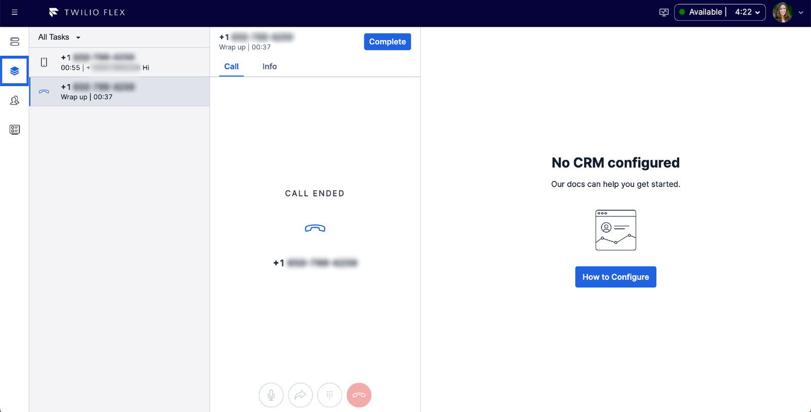 Explore the Built-In Flex UI Views | Twilio