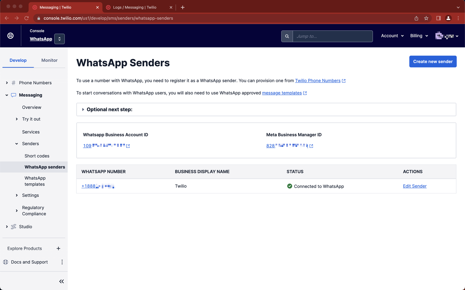 WhatsApp Self Sign-up with the Twilio Console | Twilio
