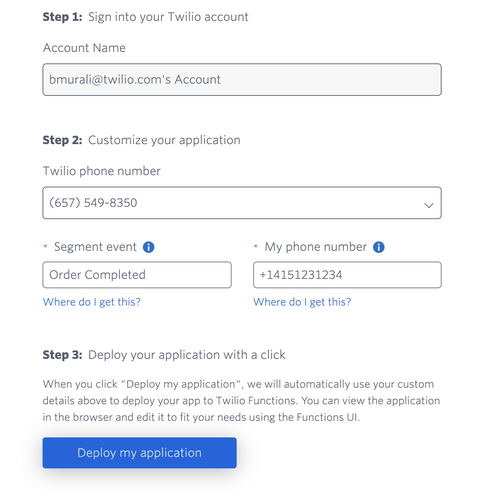 Announcing Our First Twilio Segment Quick Deploy Integration App