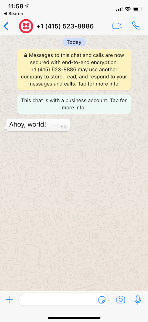 How to Send a WhatsApp Message with JavaScript and Node.js