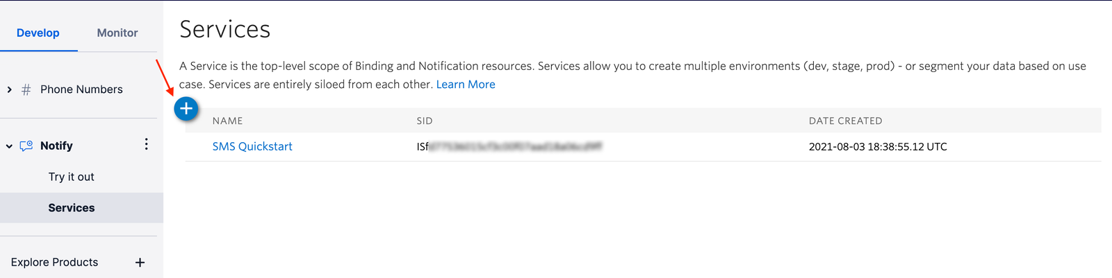 Notify Android Quickstart Twilio