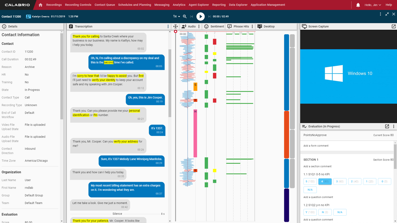 Integrate Flex with Calabrio ONE WFM | Twilio