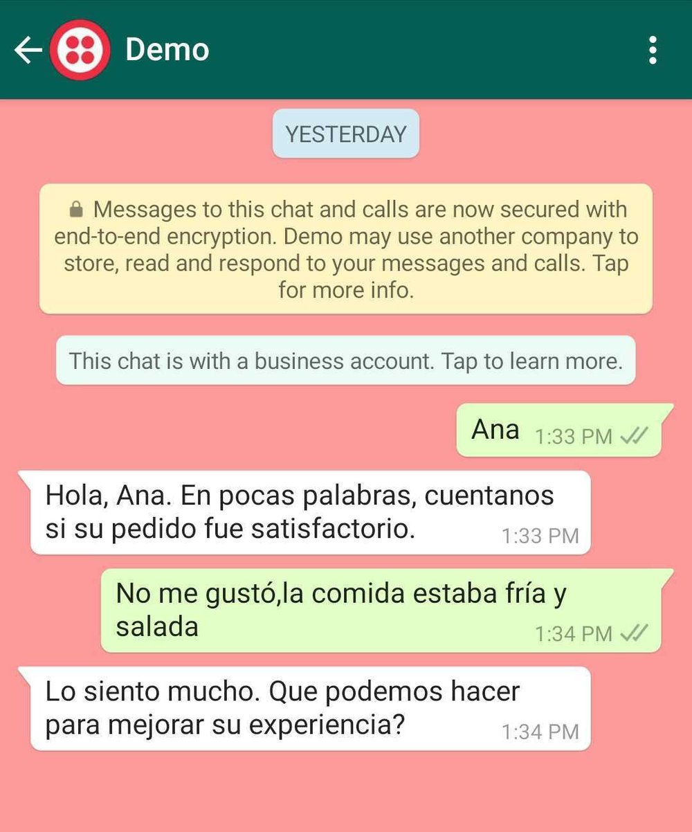Construir un Chatbot con Twilio Studio e IBM Tone Analyzer en WhatsApp