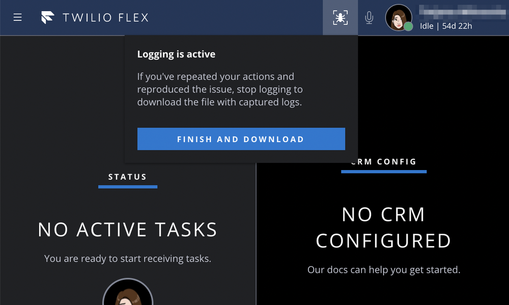Flex UI local logging | Twilio