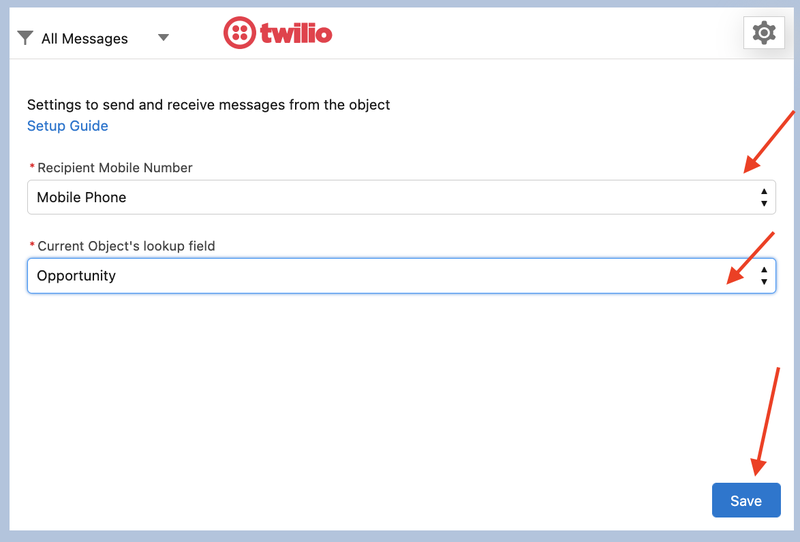custom-object support for 1:1 messaging component | Twilio