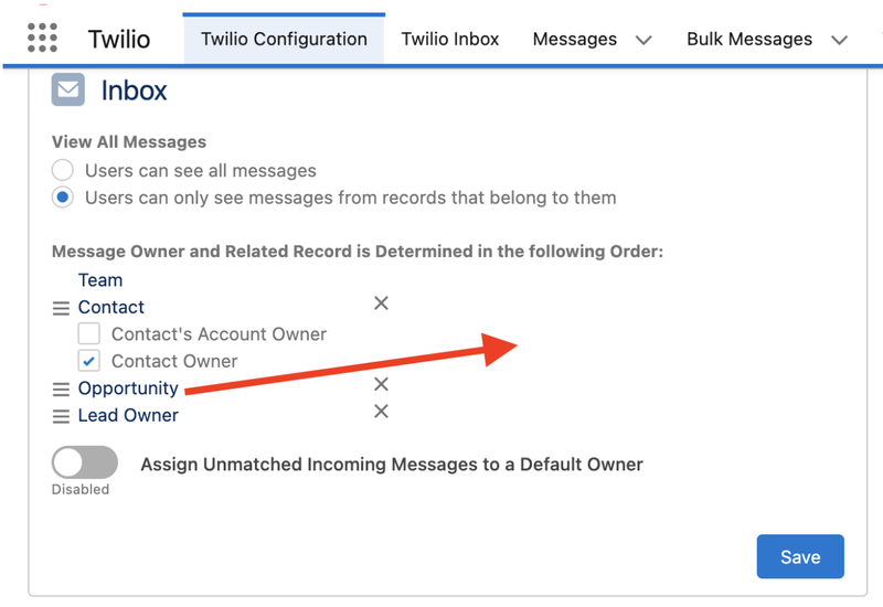 Custom Object Support For 1 1 Messaging Component Twilio