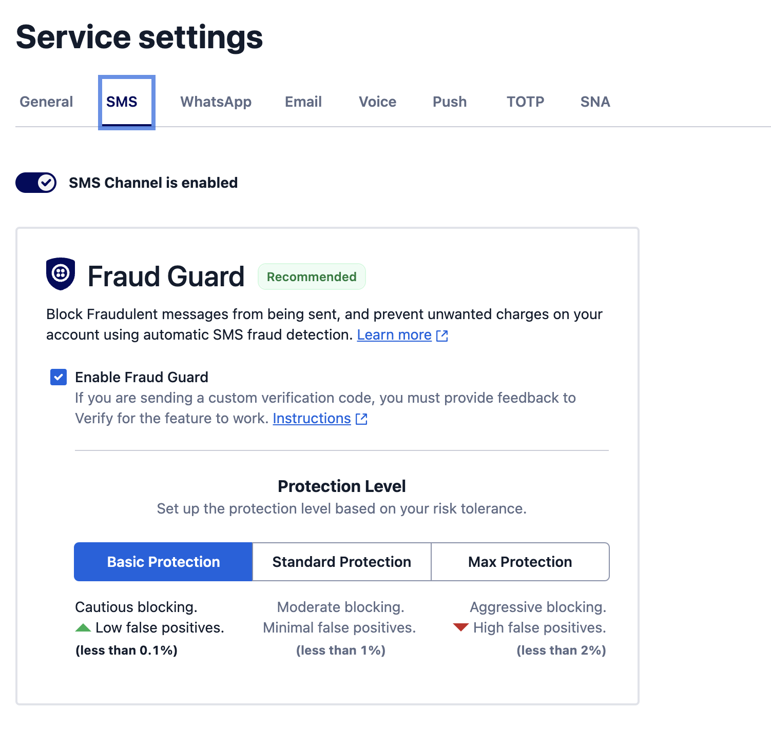 Verify Fraud Guard | Twilio