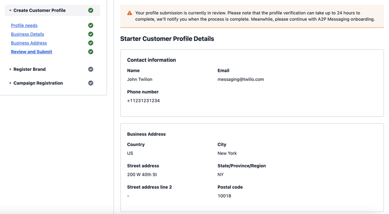 Troubleshooting Sole Proprietor Brand Registration Failures | Twilio