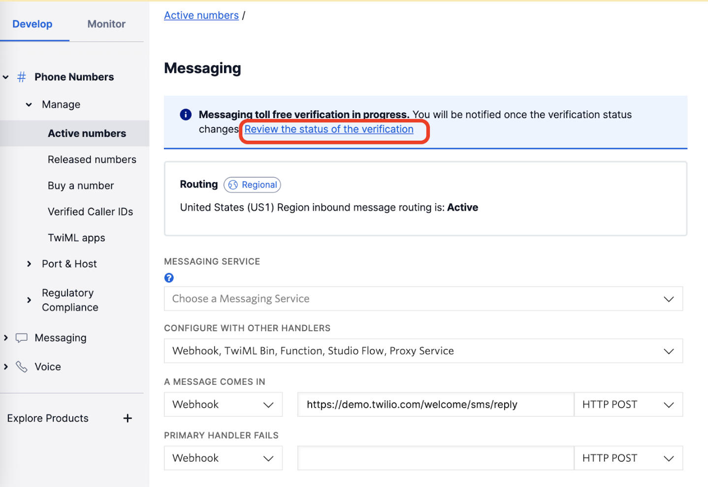 Toll-Free Verification Console Onboarding Guide | Twilio