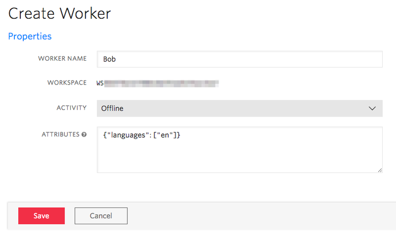 Setting up a TaskRouter Workspace: Add and Configure Workers | Twilio