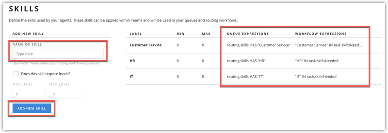 Create Queues and Skills for A Twilio Flex Contact Center