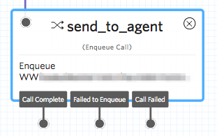 Studio - Enqueue Call Widget | Twilio