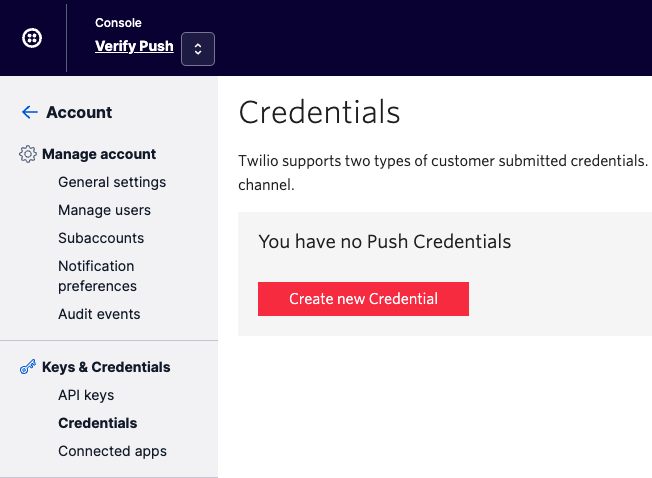 Verify Push Android Sdk Quickstart Twilio