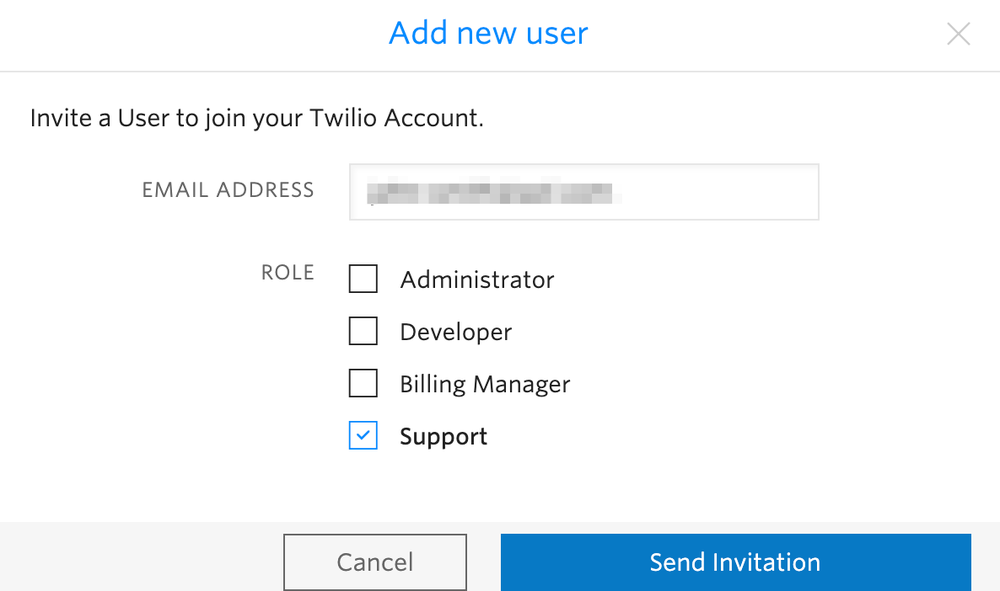 Manage Twilio Console users | Twilio