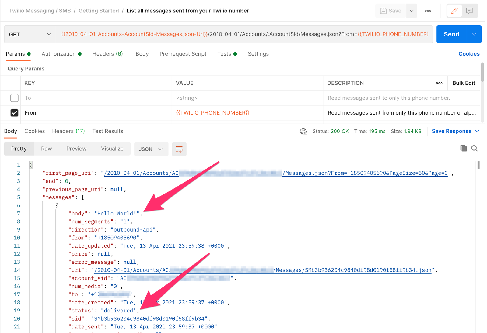 Getting Started with Twilio's Postman Collections | Twilio