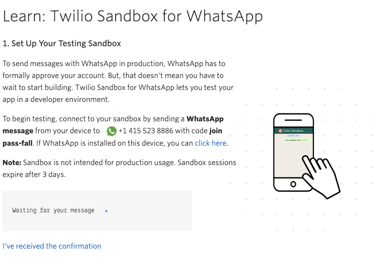 Como acessar a API de WhatsApp com a Twilio