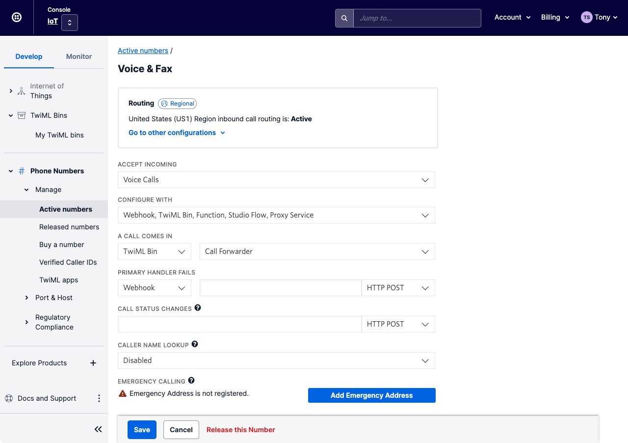 Forward Calls in Twilio for Salesforce | Twilio